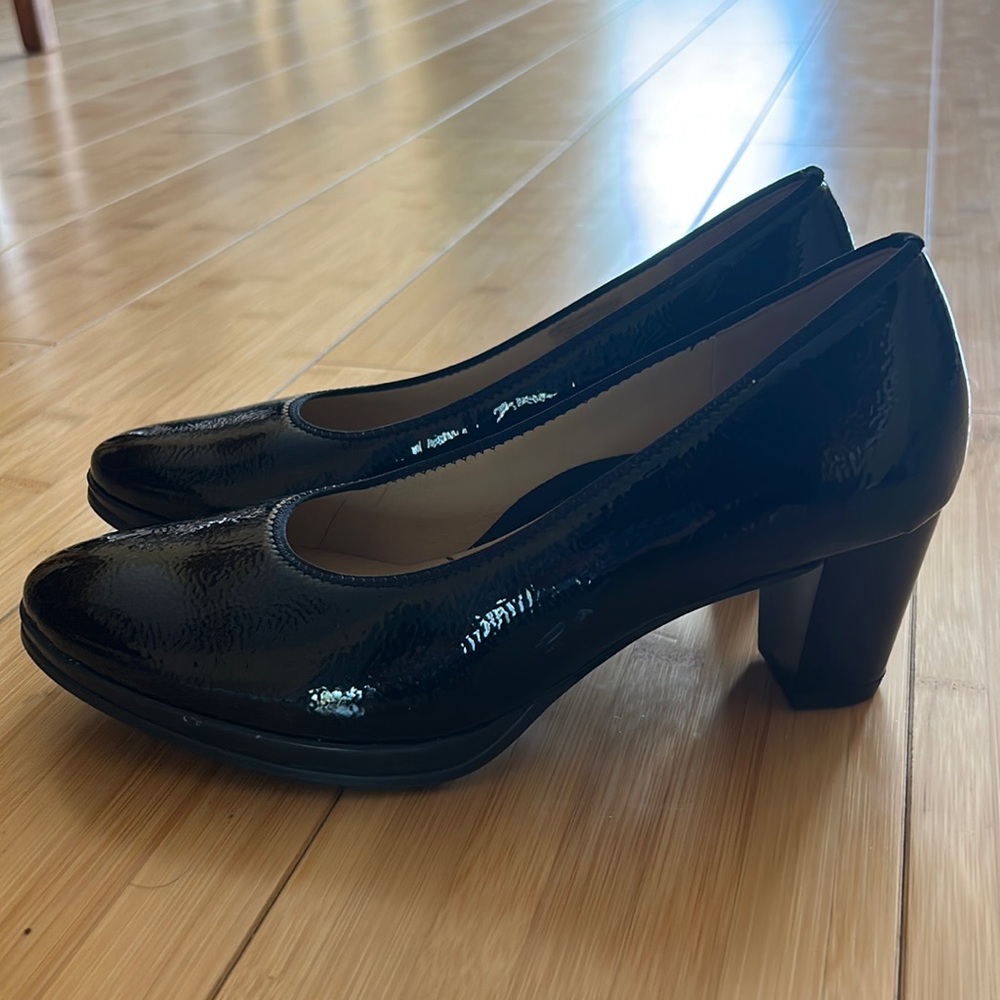 Black 3 Inch Heels Gem